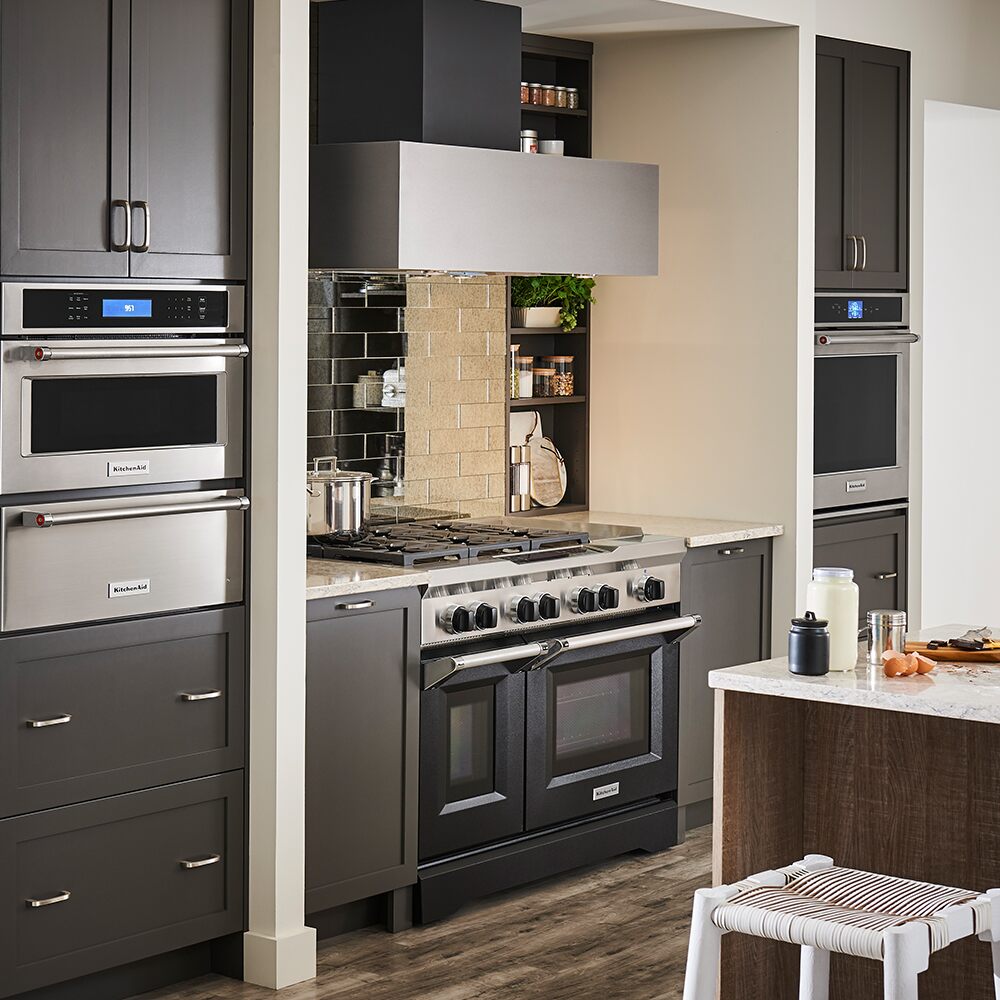 Campana De Pared de 122 cm de Acero Inoxidable Gris UVL6048JSS ...