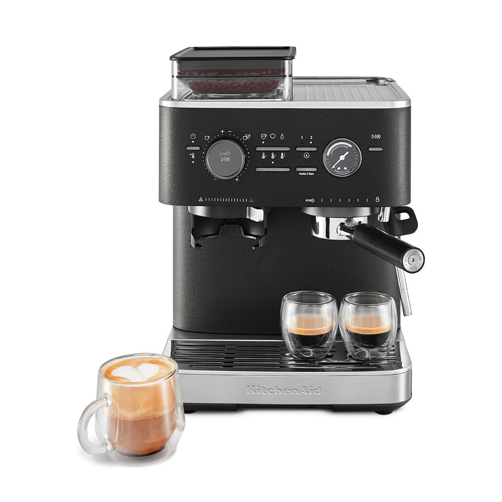 Cafetera espresso semiautomática con molino - KitchenAid México